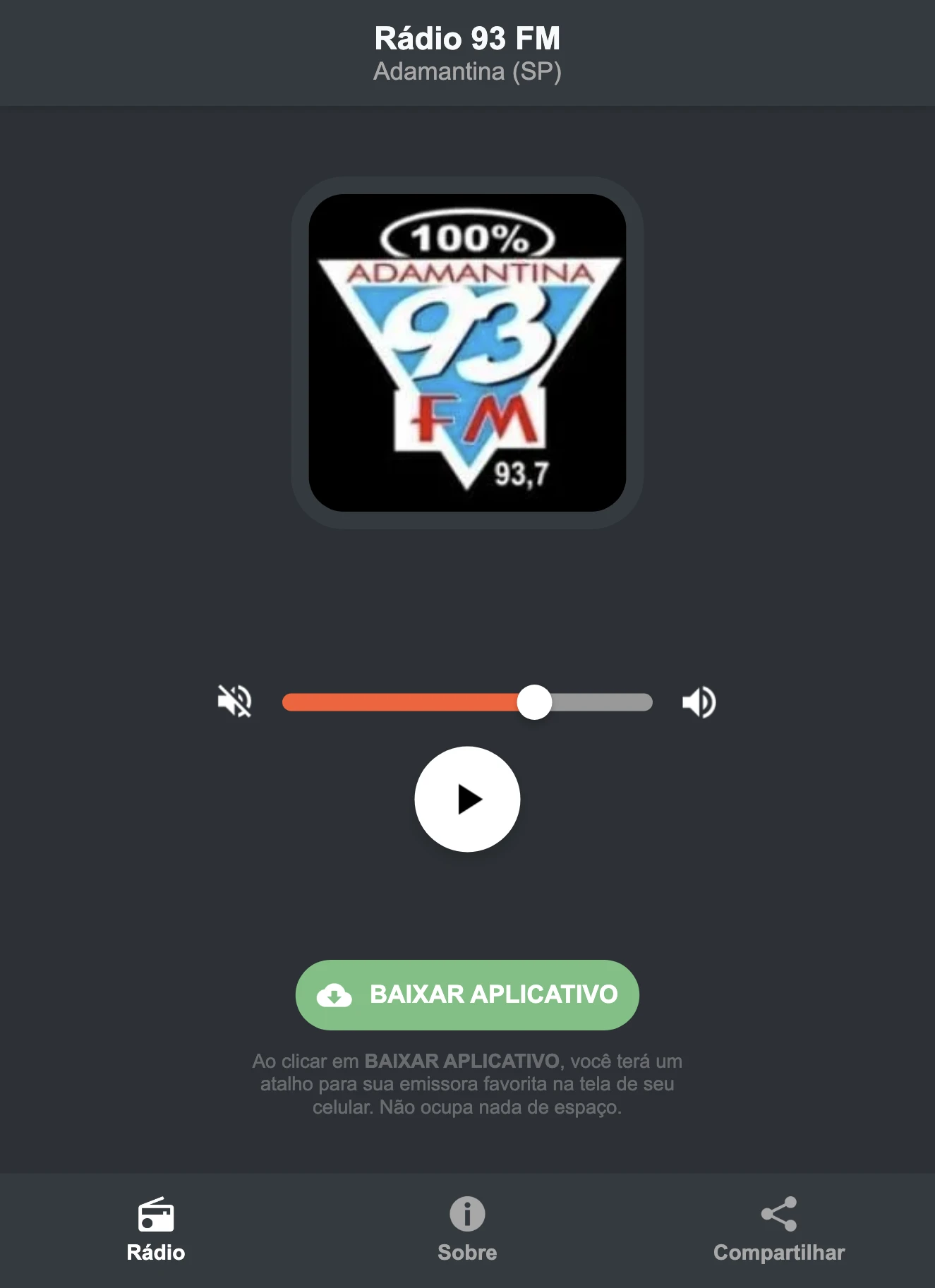 Rádio 93 FM ao vivo - Adamantina (SP)