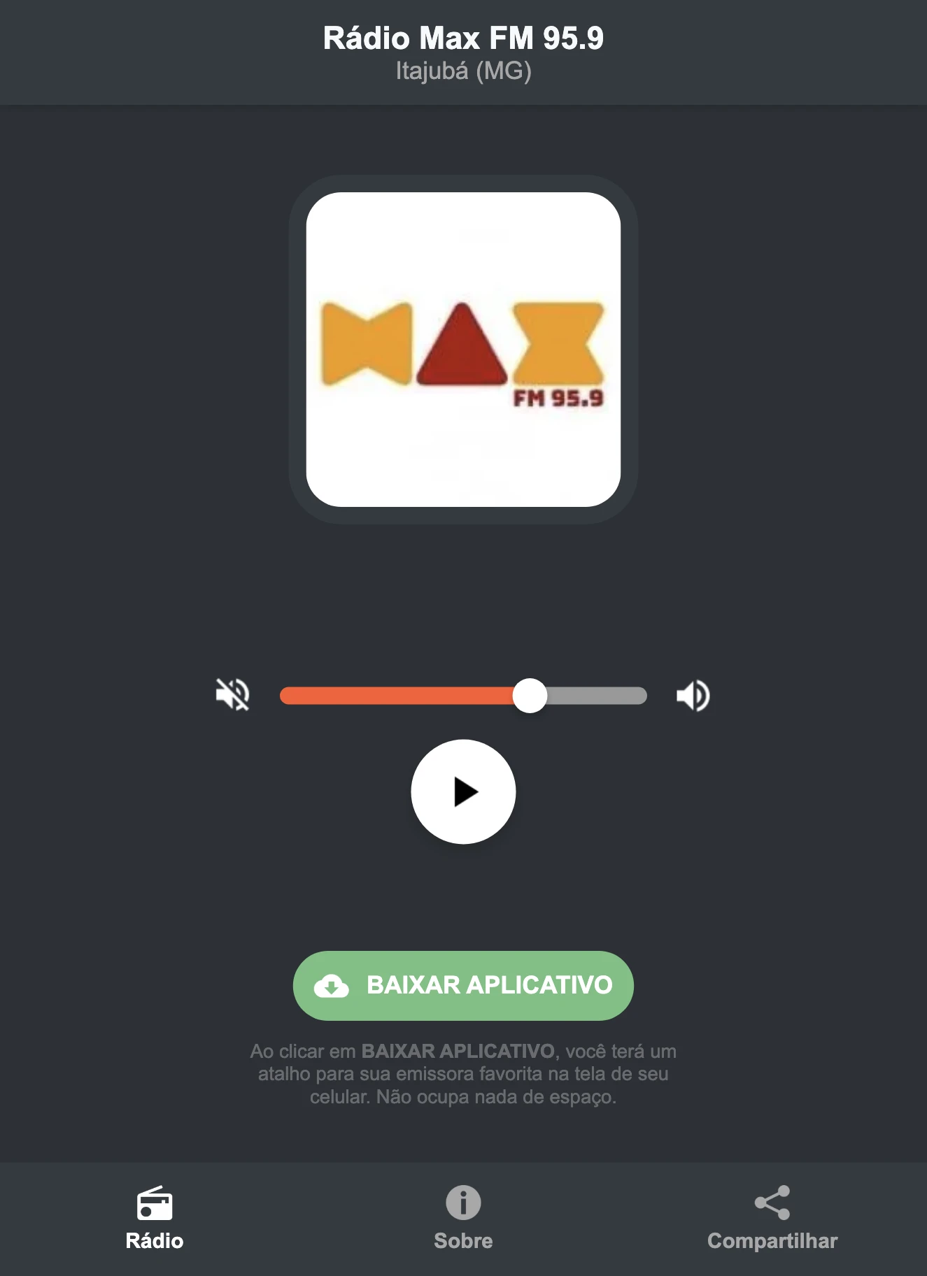 Rádio Max FM 95.9 ao vivo - Itajubá (MG)